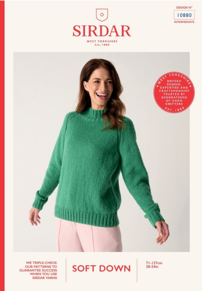 Sirdar Soft Down DK - Sweater (10880) — Sconch Yarn Shop