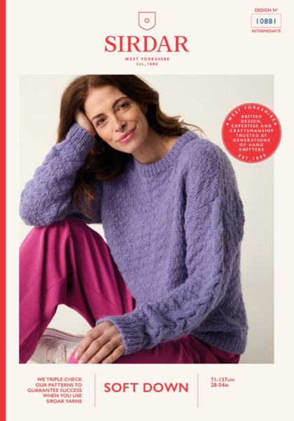 Sirdar Soft Down DK - Sweater (10881) — Sconch Yarn Shop