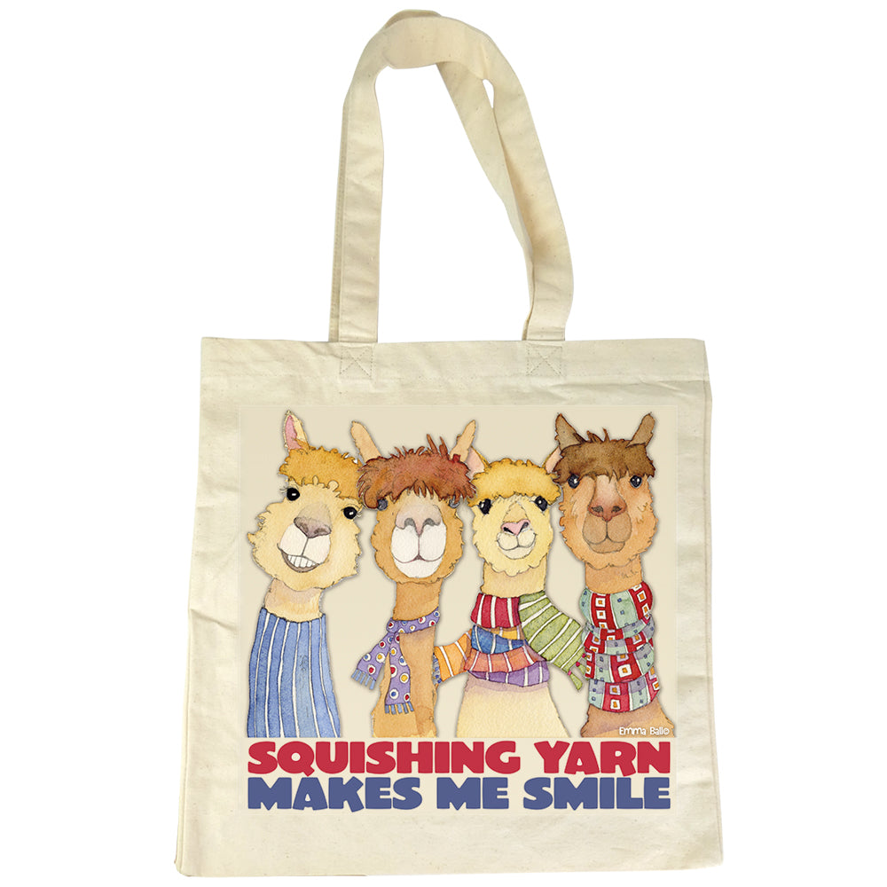 Emma Ball - Cotton Canvas Bag - Squishing Yarn — Sconch Yarn Shop