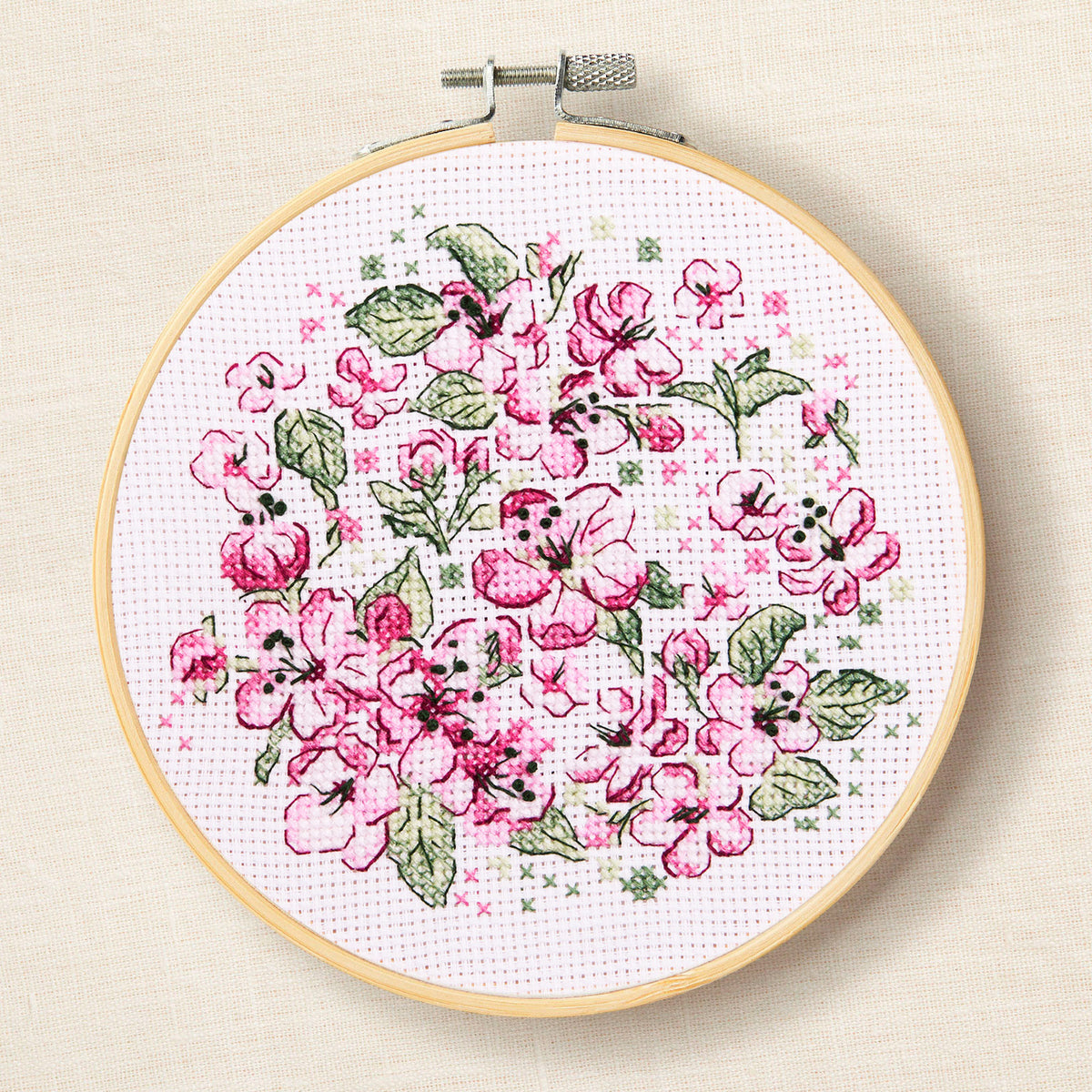 DMC Cherry Blossom by Anna Matvieieva (Cross Stitch Kit) — Sconch Yarn Shop