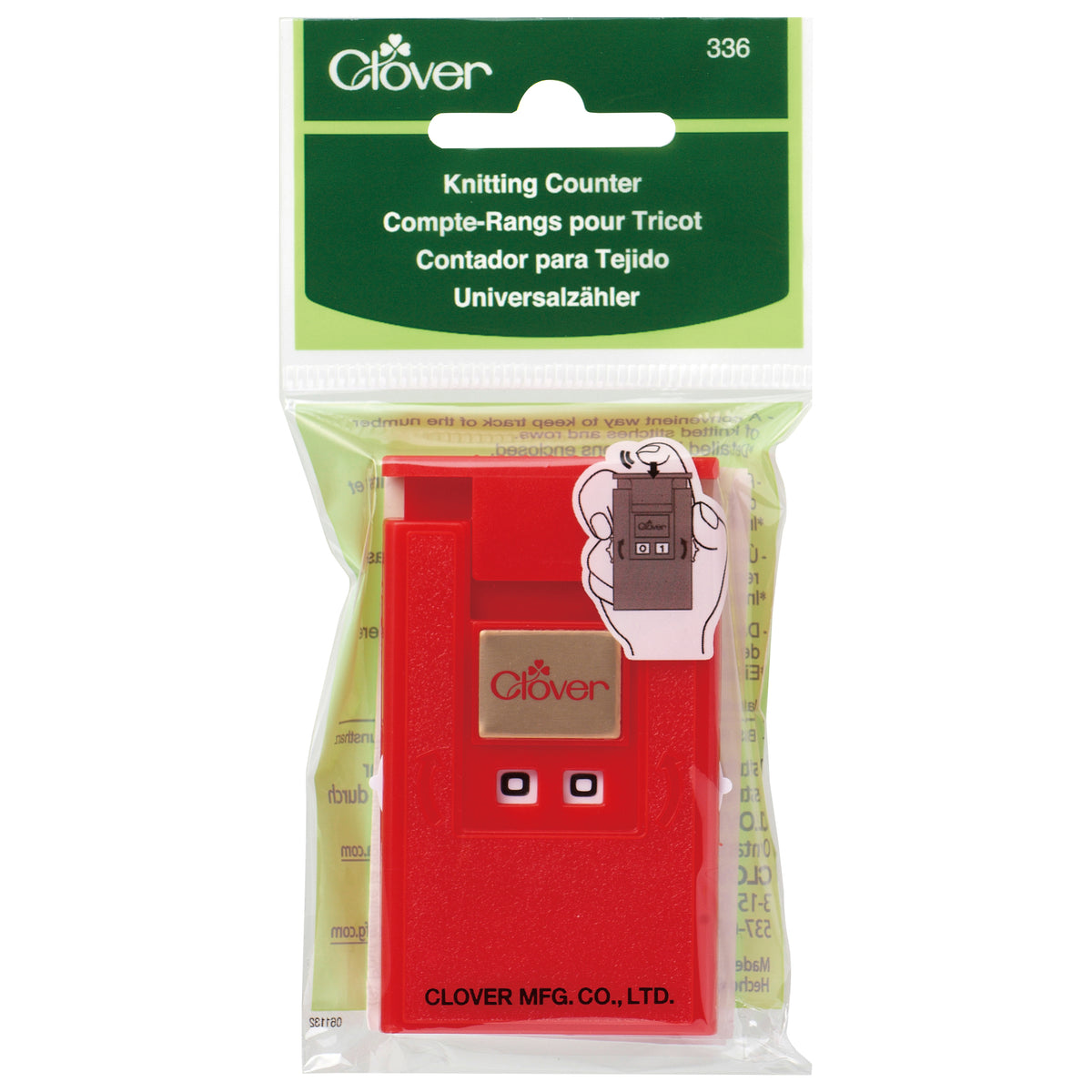 Clover Knitting Row Counter — Sconch Yarn Shop