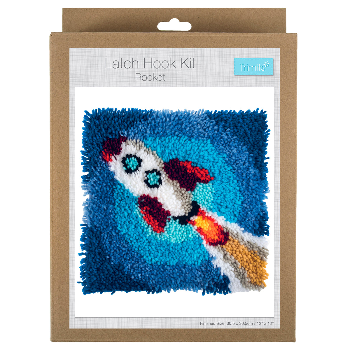 Trimits Latch Hook Kit - Rocket — Sconch Yarn Shop