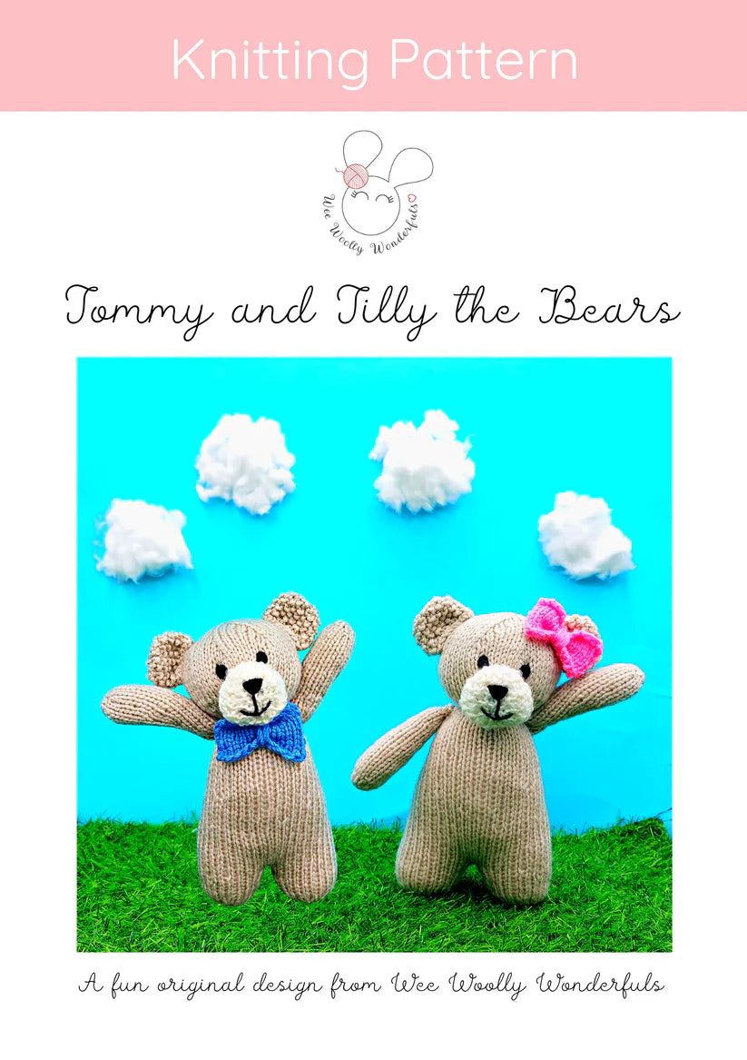 Wee Woolly Wonderfuls Tommy and Tilly the Bears in Stylecraft Special ...
