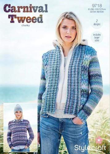 Stylecraft Carnival Tweed Chunky - Jacket and Sweater (9718) — Sconch ...